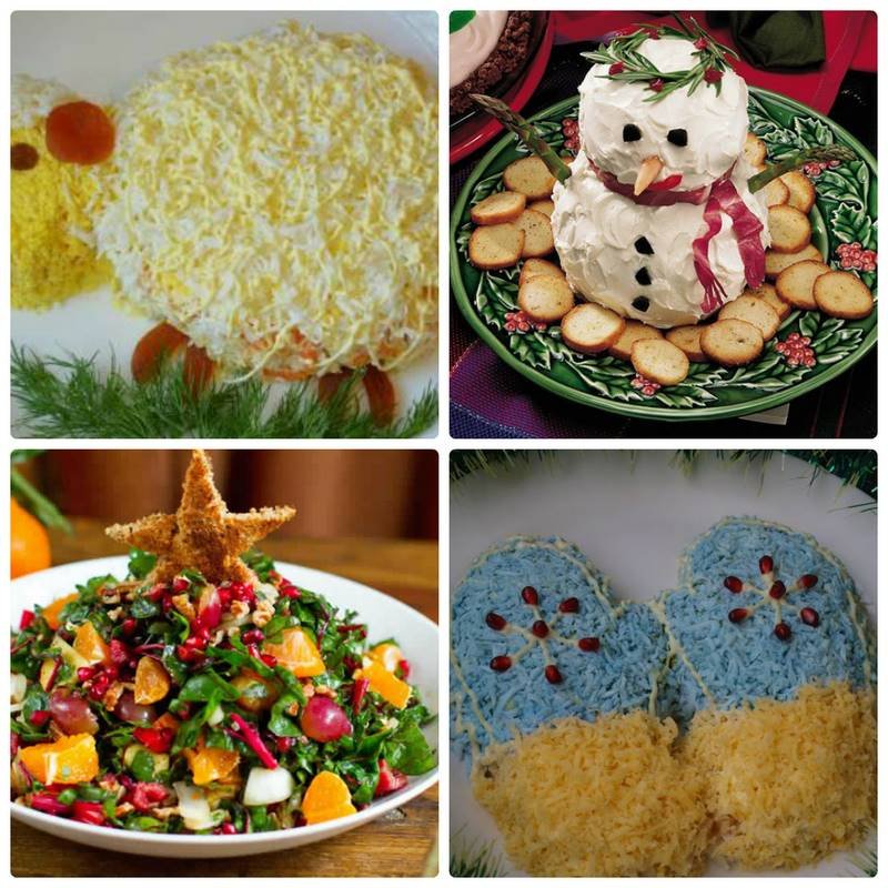 Новогодние салаты 2015 - Сплетница